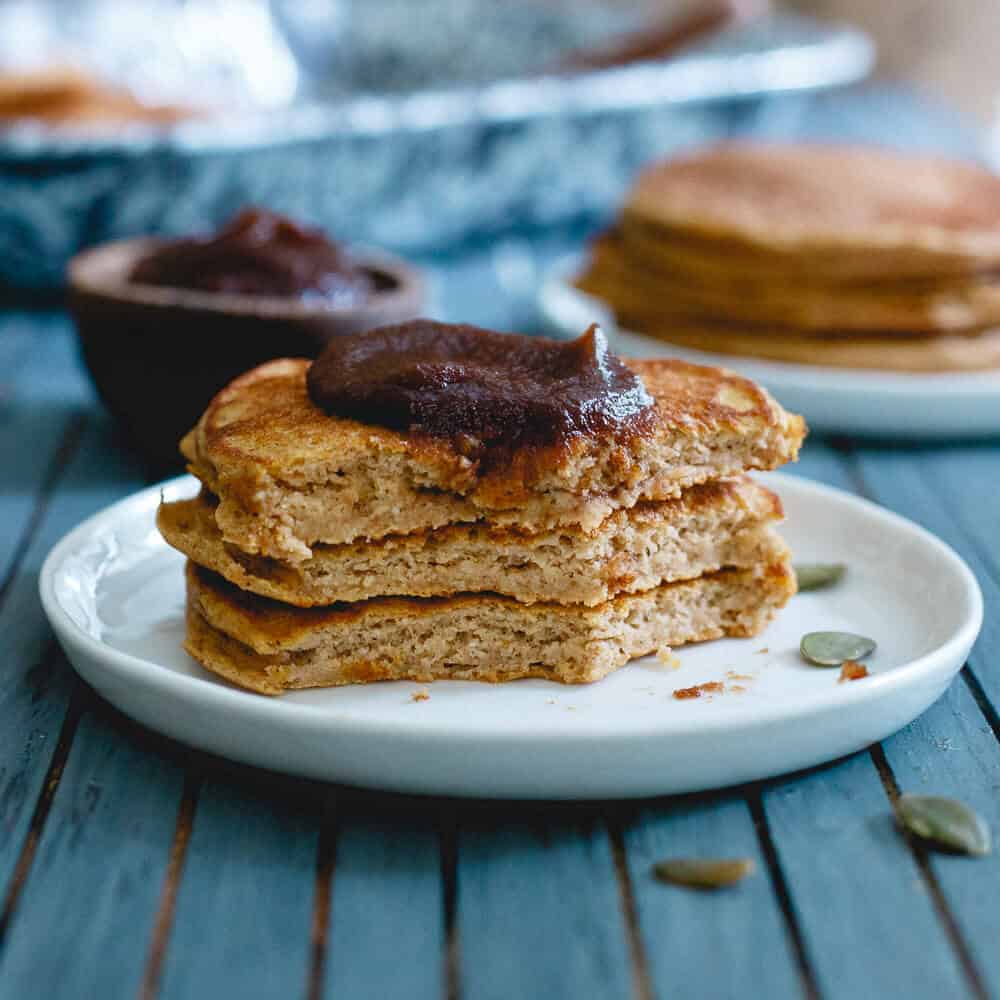 Pumpkin Protein Pancakes - High Protein Pumpkin Pancakes