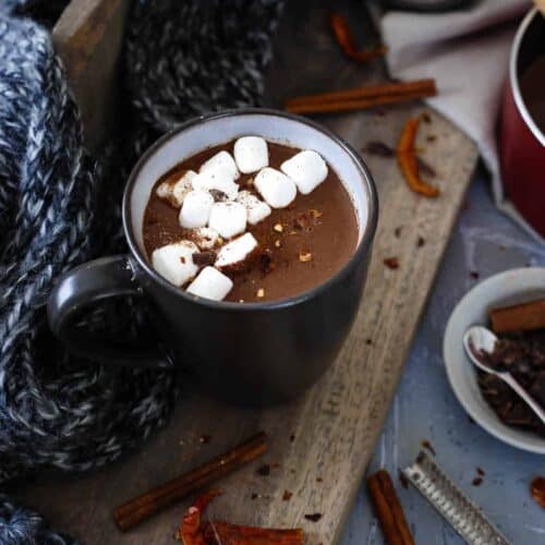 Mexican Hot Chocolate - A Creamy, Spicy Winter Treat
