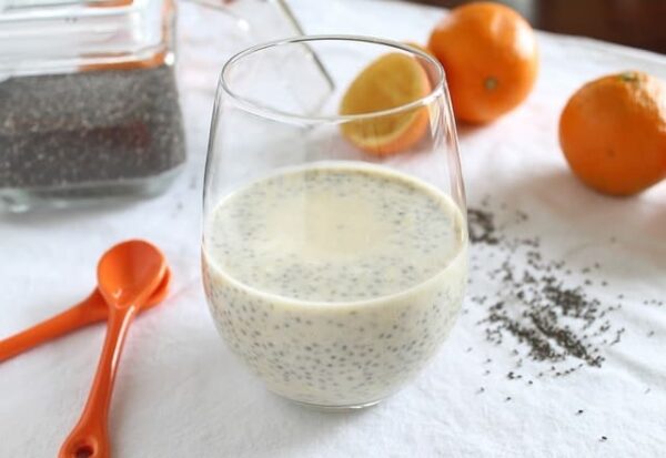 Kefir chia pudding