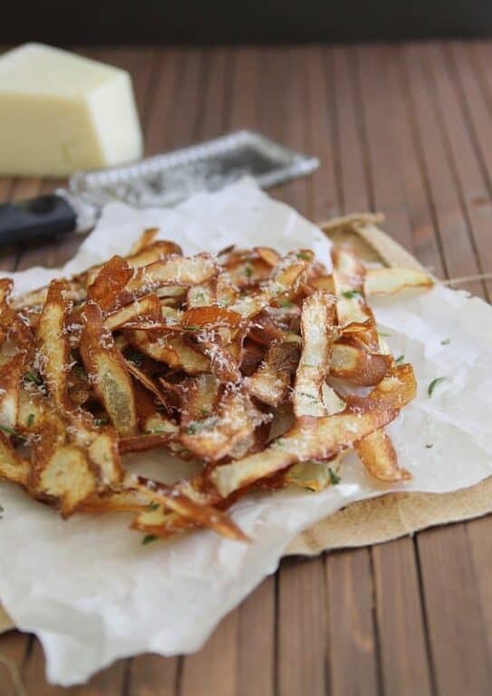 Crispy potato strips - Running to the Kitchen®