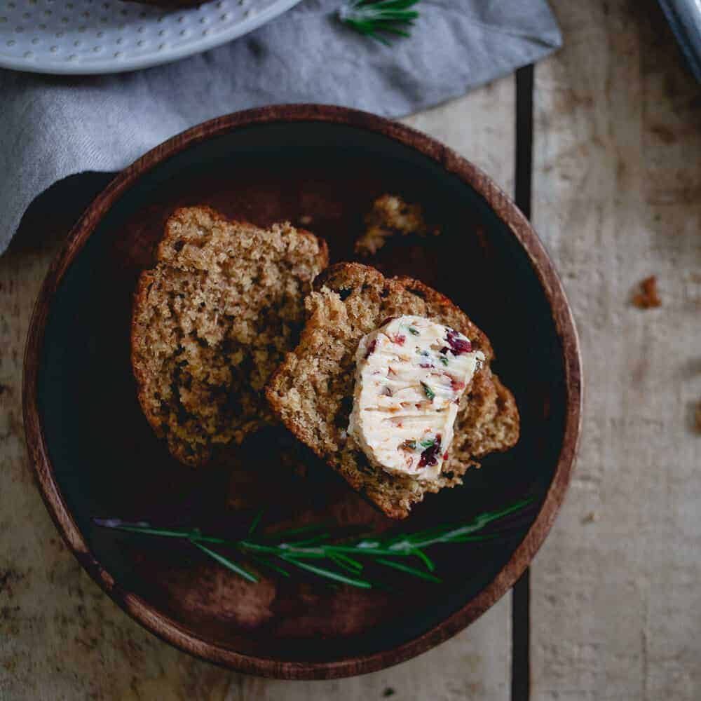 Cranberry Orange Compound Butter - Holiday Compound Butter