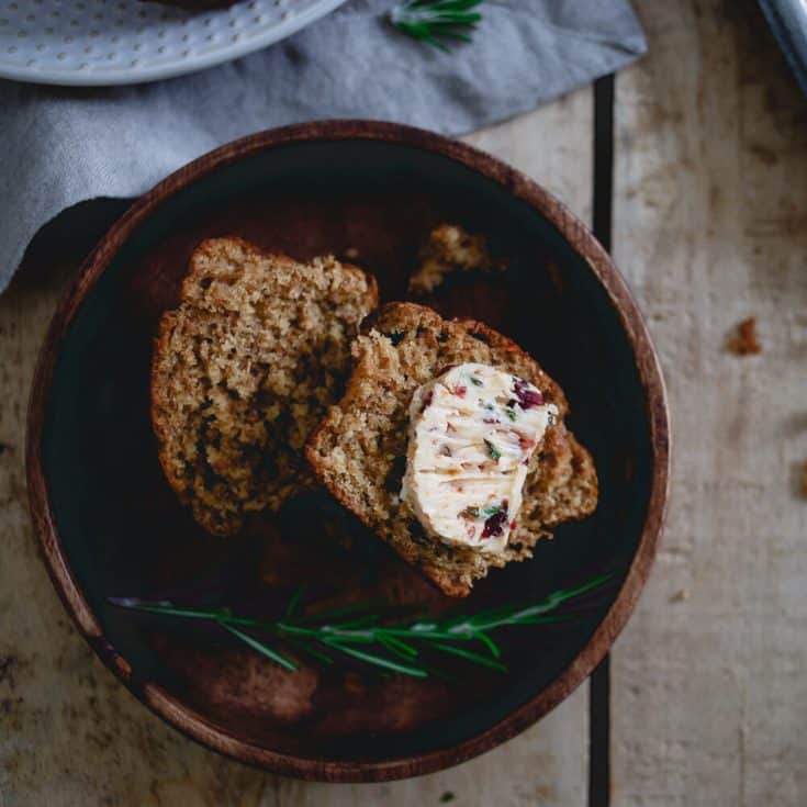 Cranberry Orange Compound Butter - Holiday Compound Butter