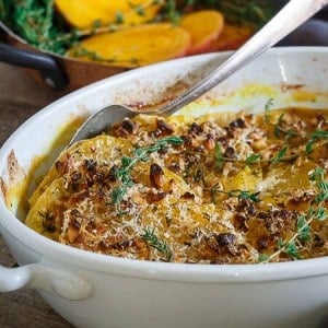 Golden Beet Gratin - Beet Gratin with Golden Beets