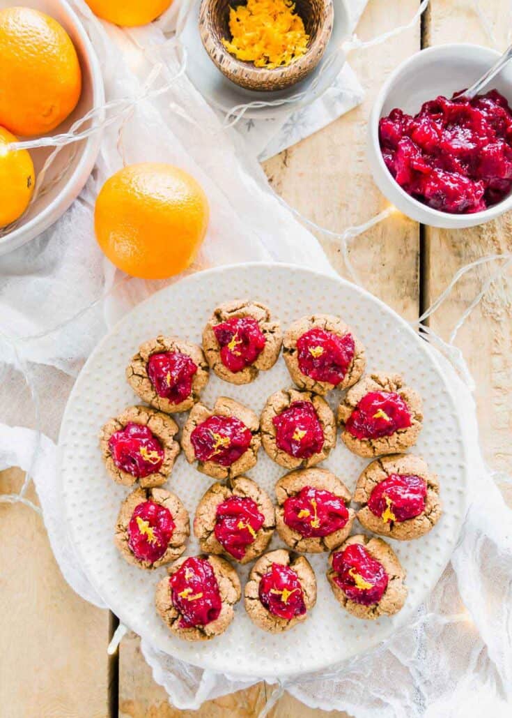 Almond Pulp Cookies - Use Leftover Almond Pulp To Make Thumbprints!