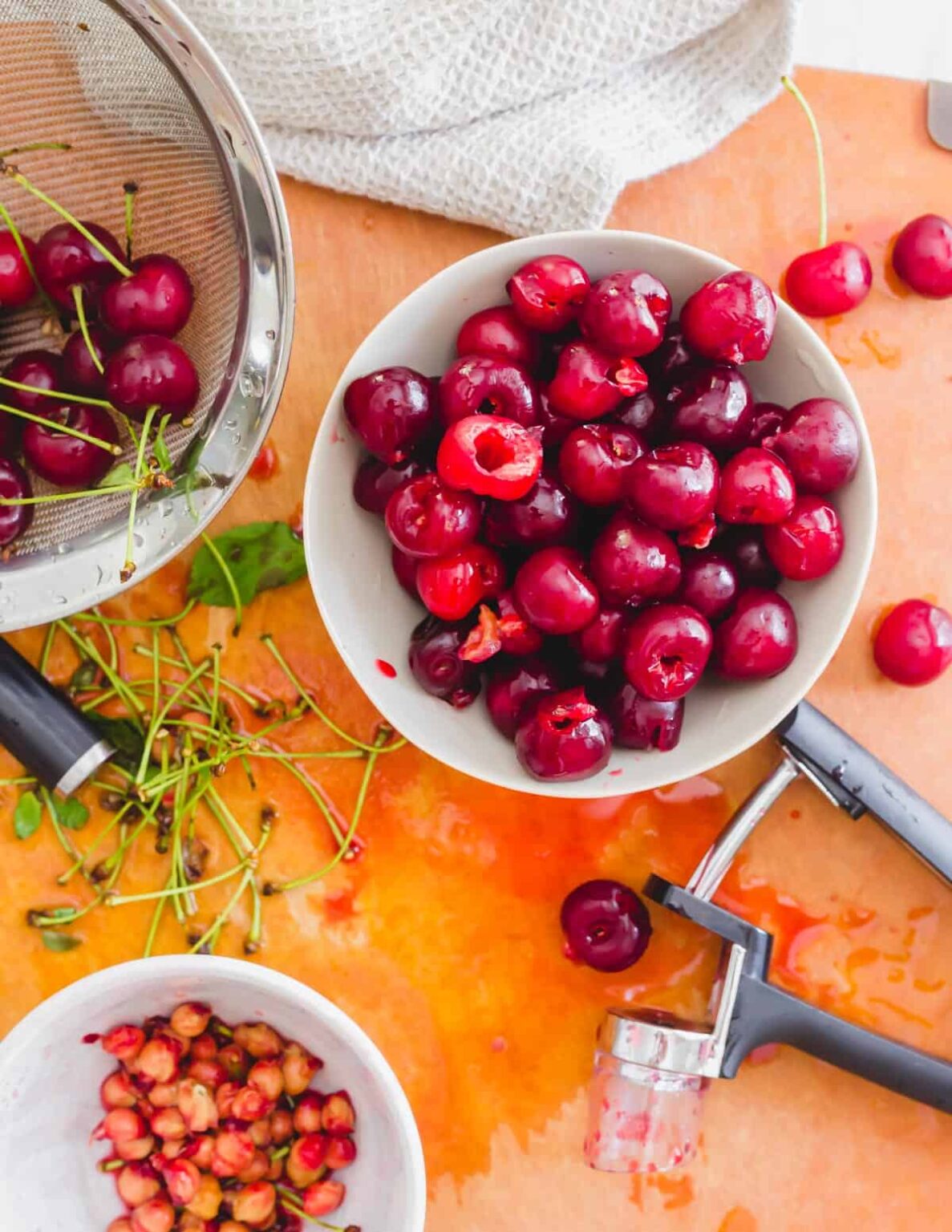 Sour Cherry Crisp - Running to the Kitchen®