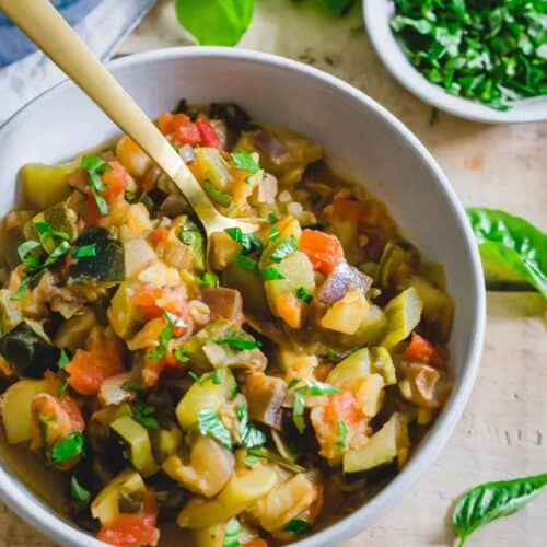 Ciambotta (Giambotta) - Hearty Italian Vegetable Stew