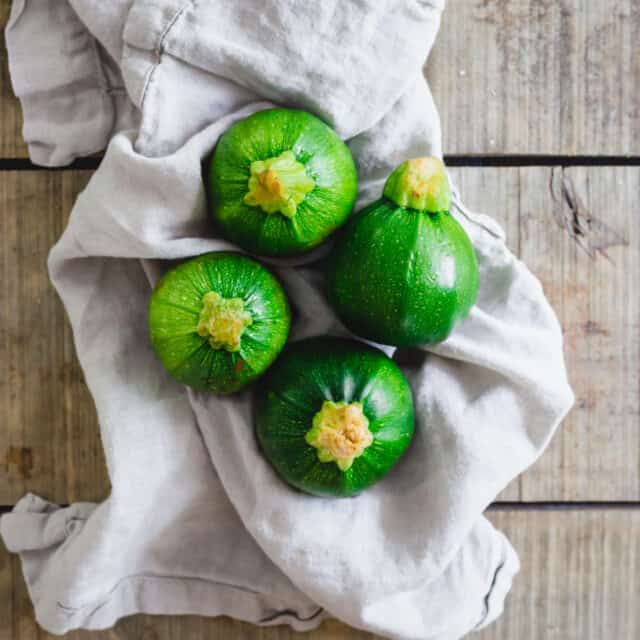 Stuffed Round Zucchini Recipe - Running to the Kitchen®