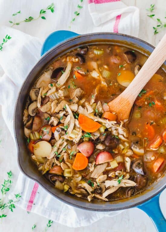Hearty Turkey Stew - Running to the Kitchen®