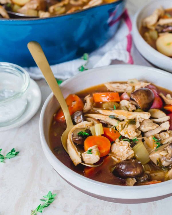 Hearty Turkey Stew - Running to the Kitchen®