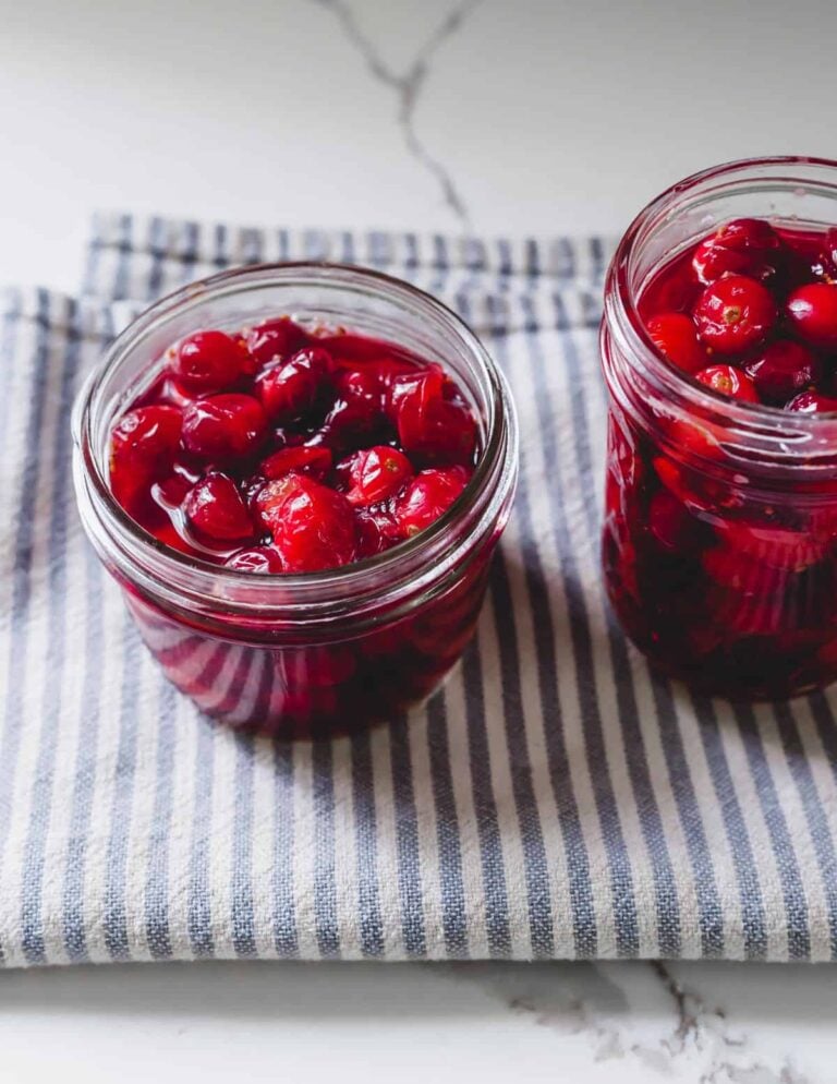 Pickled Cranberries - Running to the Kitchen®