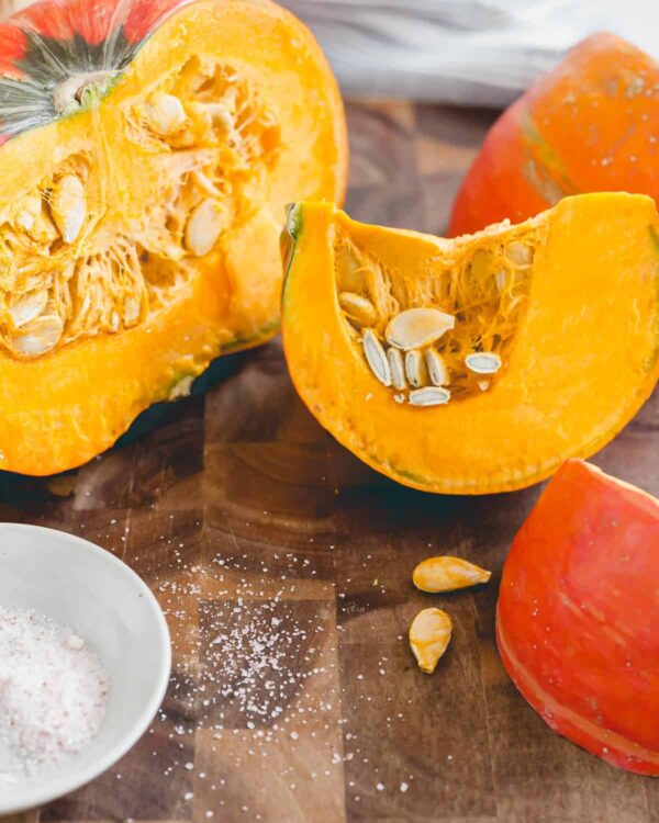 Stuffed Red Kuri Squash - Running to the Kitchen®