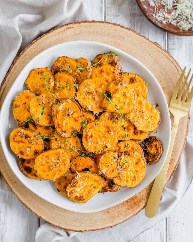 Air Fryer Sweet Potatoes - Running to the Kitchen®