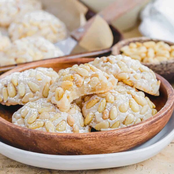 Vegan Pignoli Cookies - Running to the Kitchen®