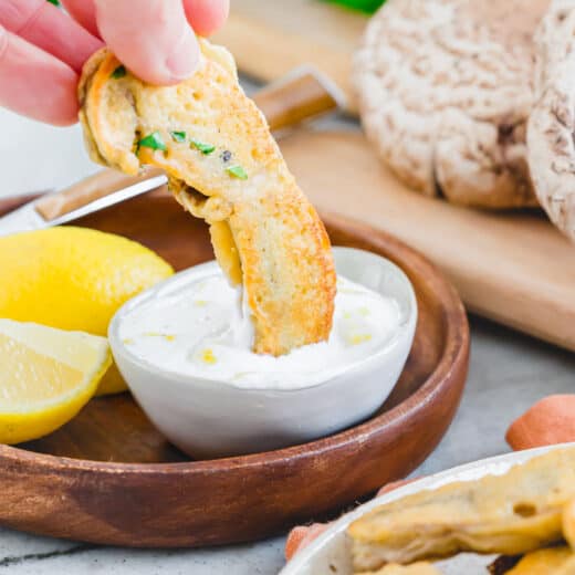 Portobello Fries - Running to the Kitchen®