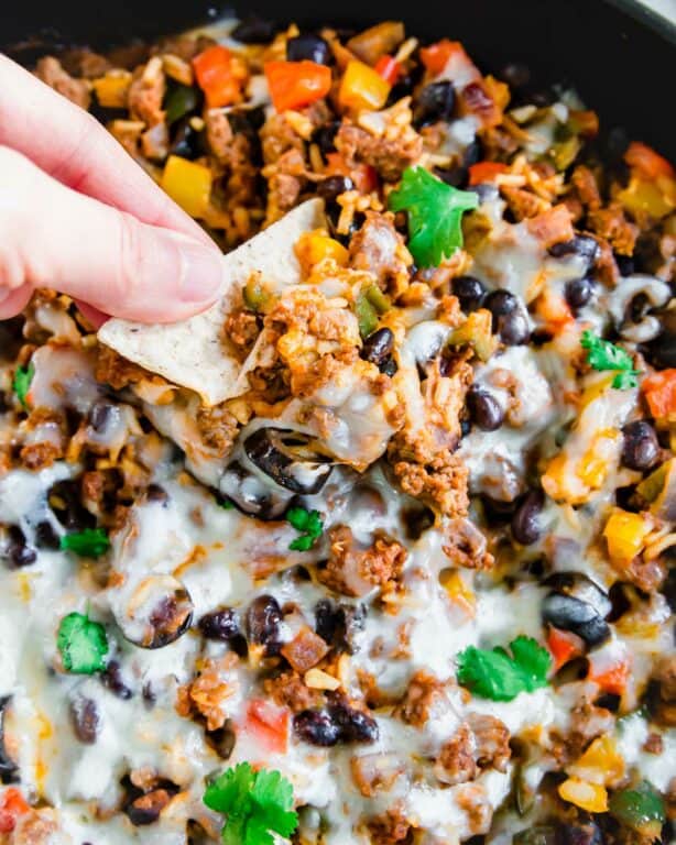 Mexican Ground Beef Recipe - Running to the Kitchen®