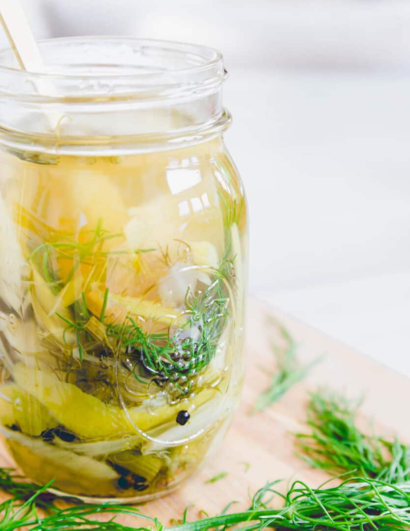 Pickled Fennel - Running to the Kitchen®