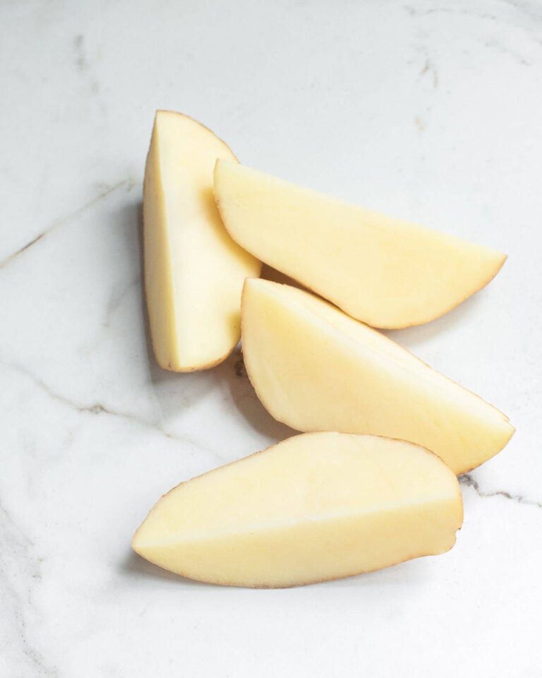 How to Cut Potato Wedges - Running to the Kitchen®