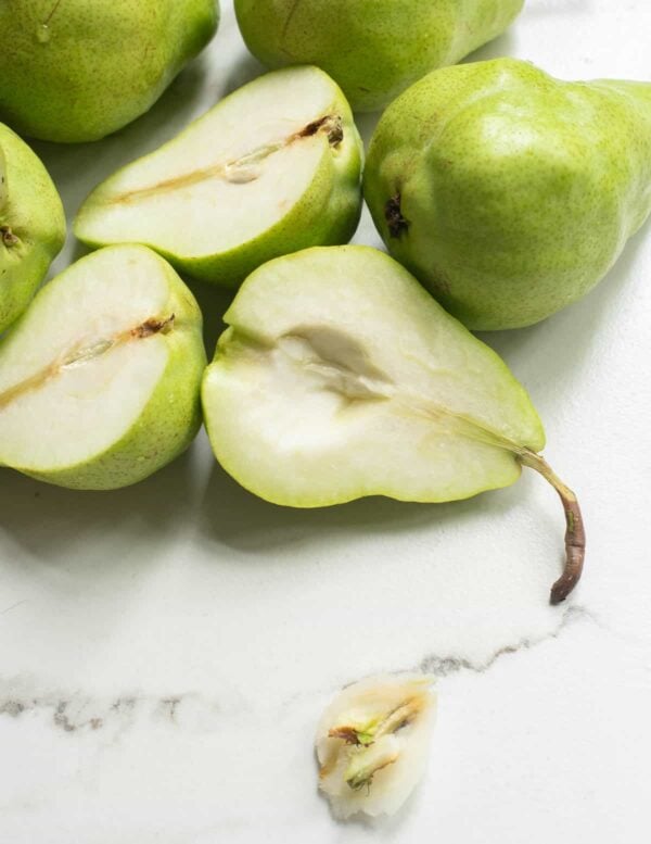 How to Cut a Pear - Running to the Kitchen®