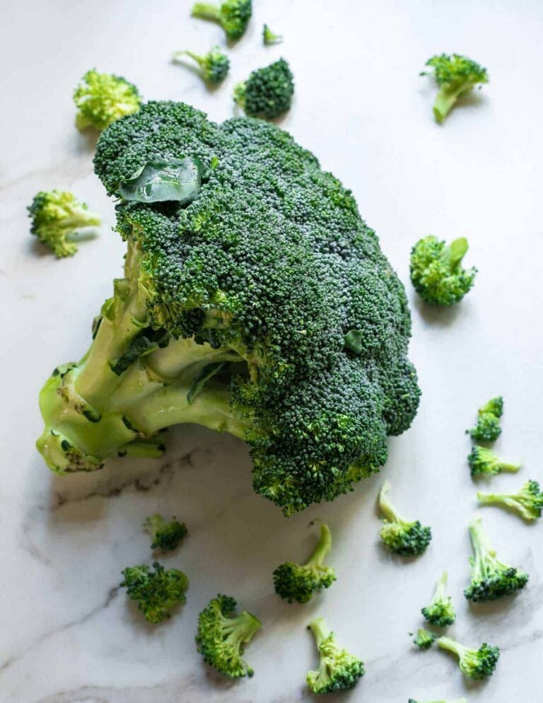 Learn How to Easily Cut Broccoli - Running to the Kitchen®
