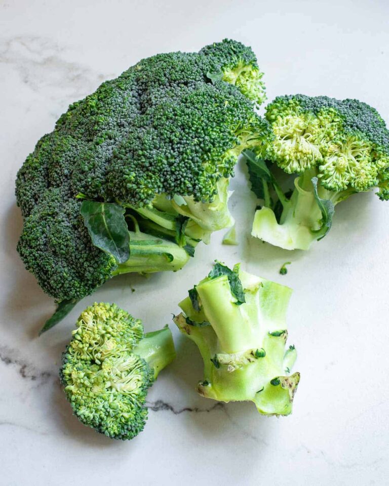 Learn How to Easily Cut Broccoli - Running to the Kitchen®