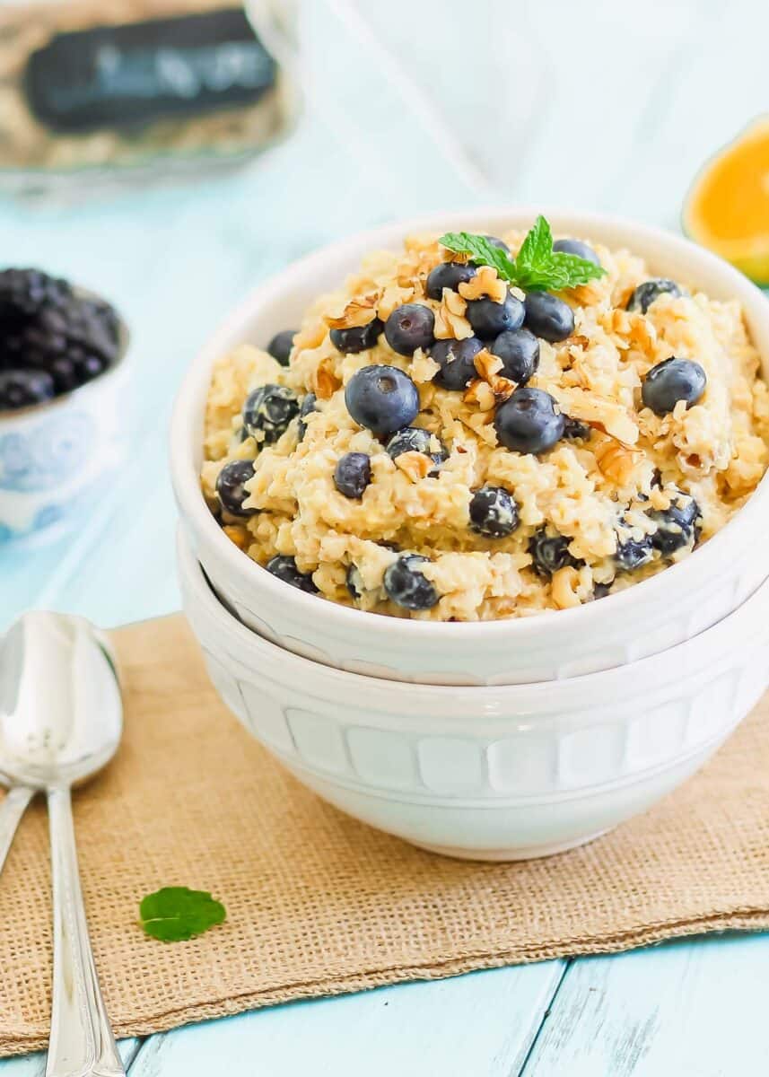 Berry Breakfast Grain Bowl - Running to the Kitchen®