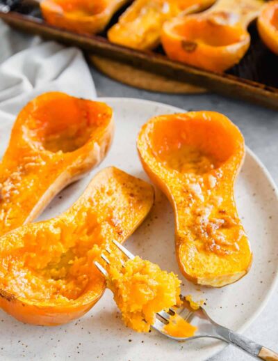Roasted Honeypatch Squash with Miso Butter