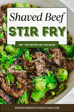 Shaved Beef Stir Fry Recipe - Running to the Kitchen®
