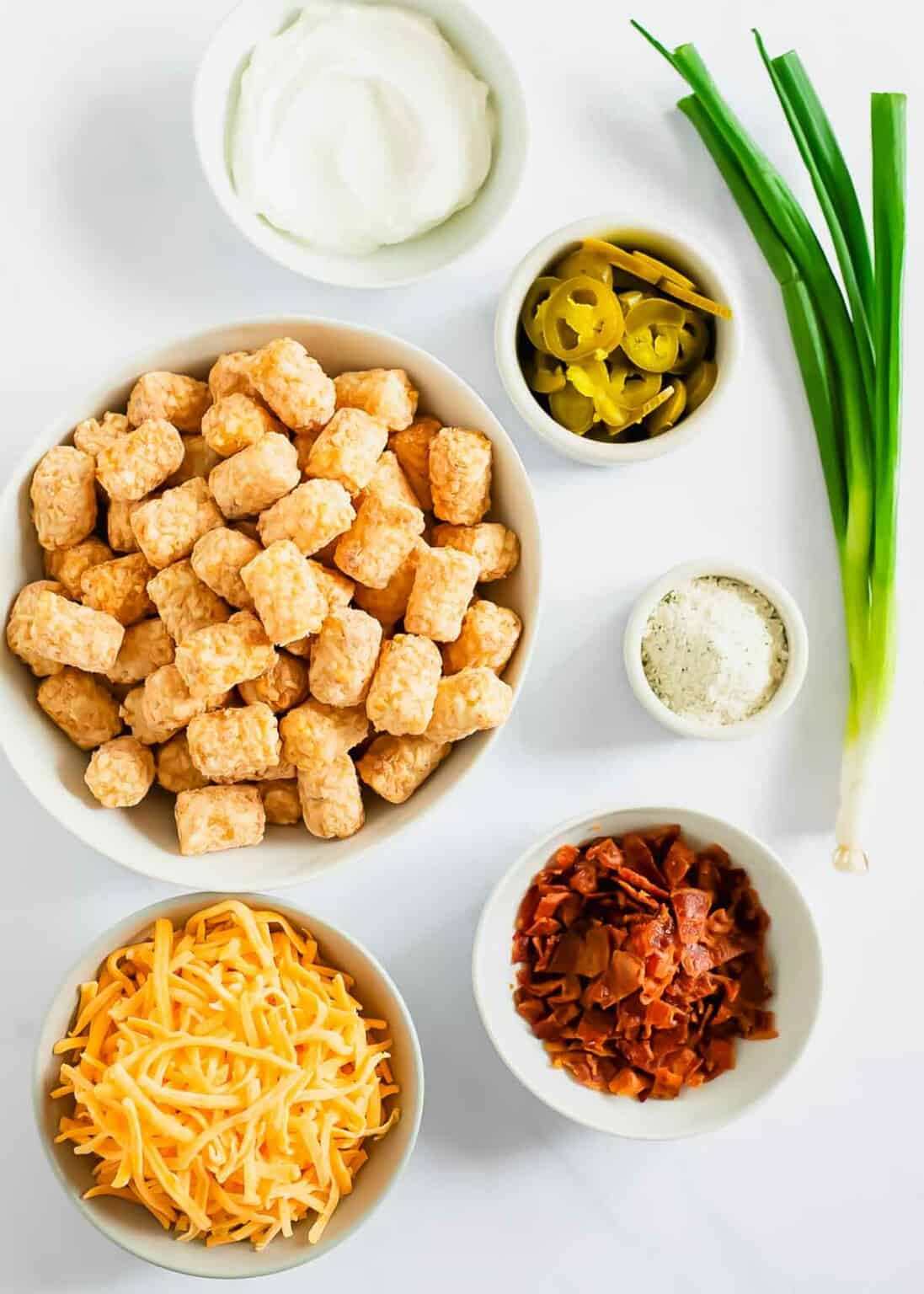 Loaded Tater Tots - Running to the Kitchen®