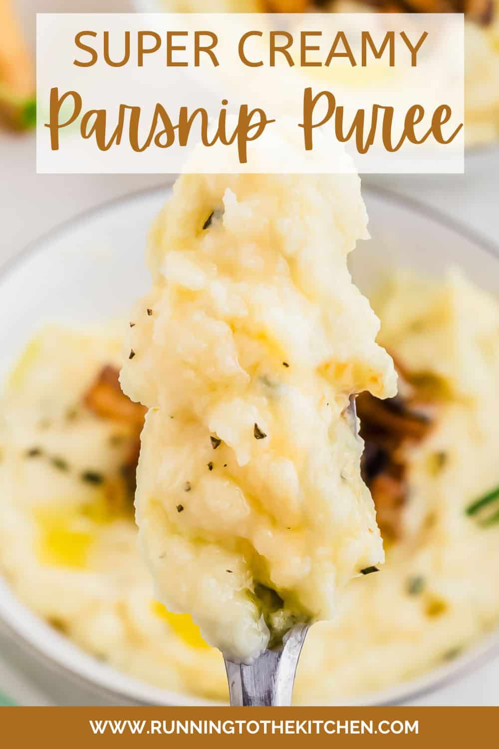Parsnip Puree - Running to the Kitchen®