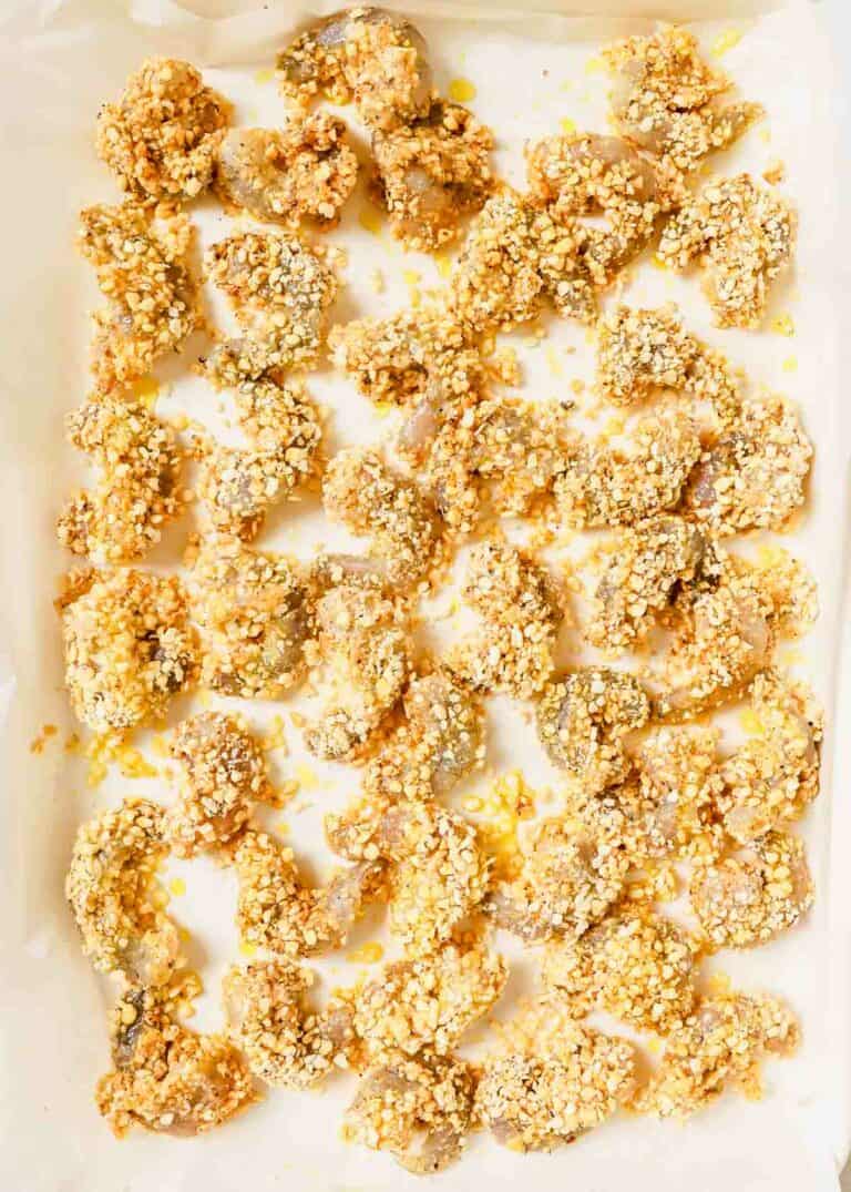 Easy Baked Popcorn Shrimp - Running to the Kitchen®
