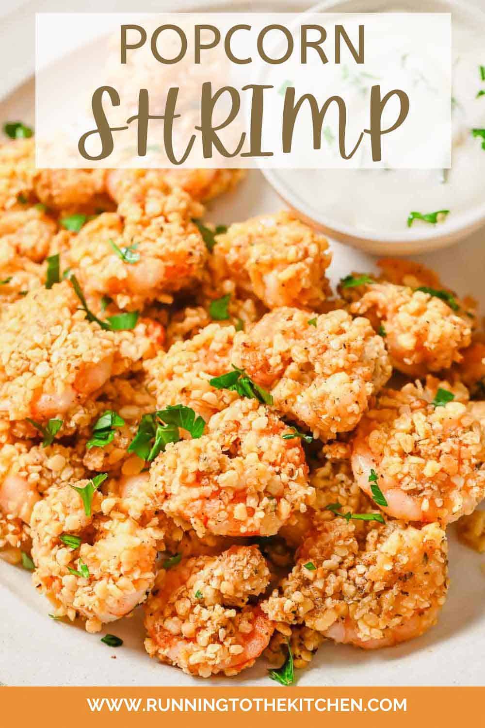 Easy Baked Popcorn Shrimp - Running to the Kitchen®