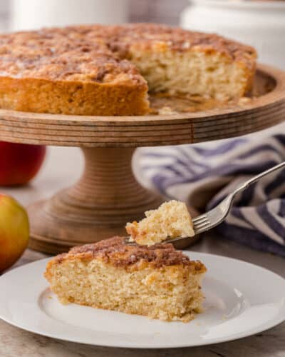 Classic Apple Cake Recipe - Running to the Kitchen®