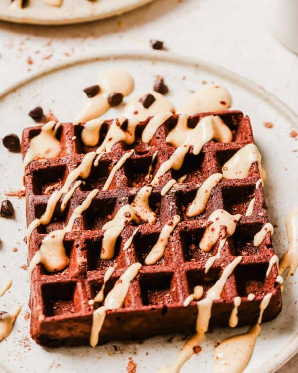 The Best Chocolate Waffles - Running to the Kitchen®