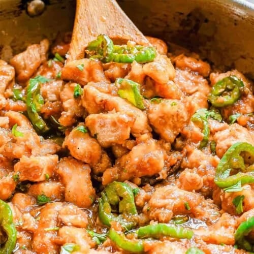 Jalapeño Chicken - Running to the Kitchen®