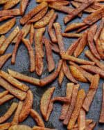 Crispy Masala Fries - Running to the Kitchen®